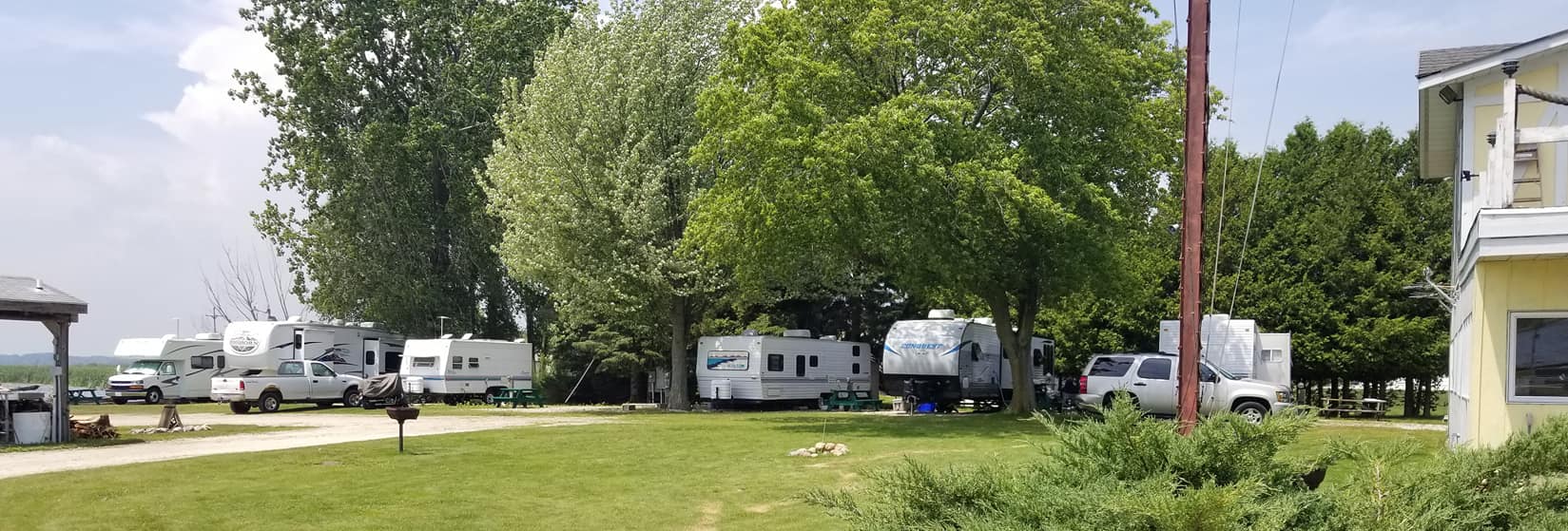 Scenic River RV Park & Marina in Two Rivers, Wisconsin on the West Twin ...